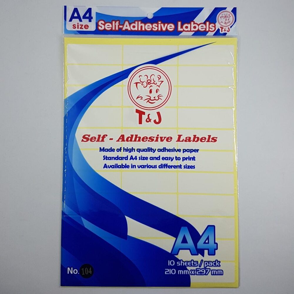 TJ Labels No. 104 - TJ Labels
