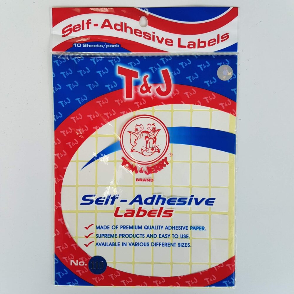 TJ Labels No. 110 — TJ Labels