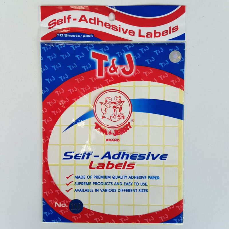 TJ Labels No. 110 — TJ Labels