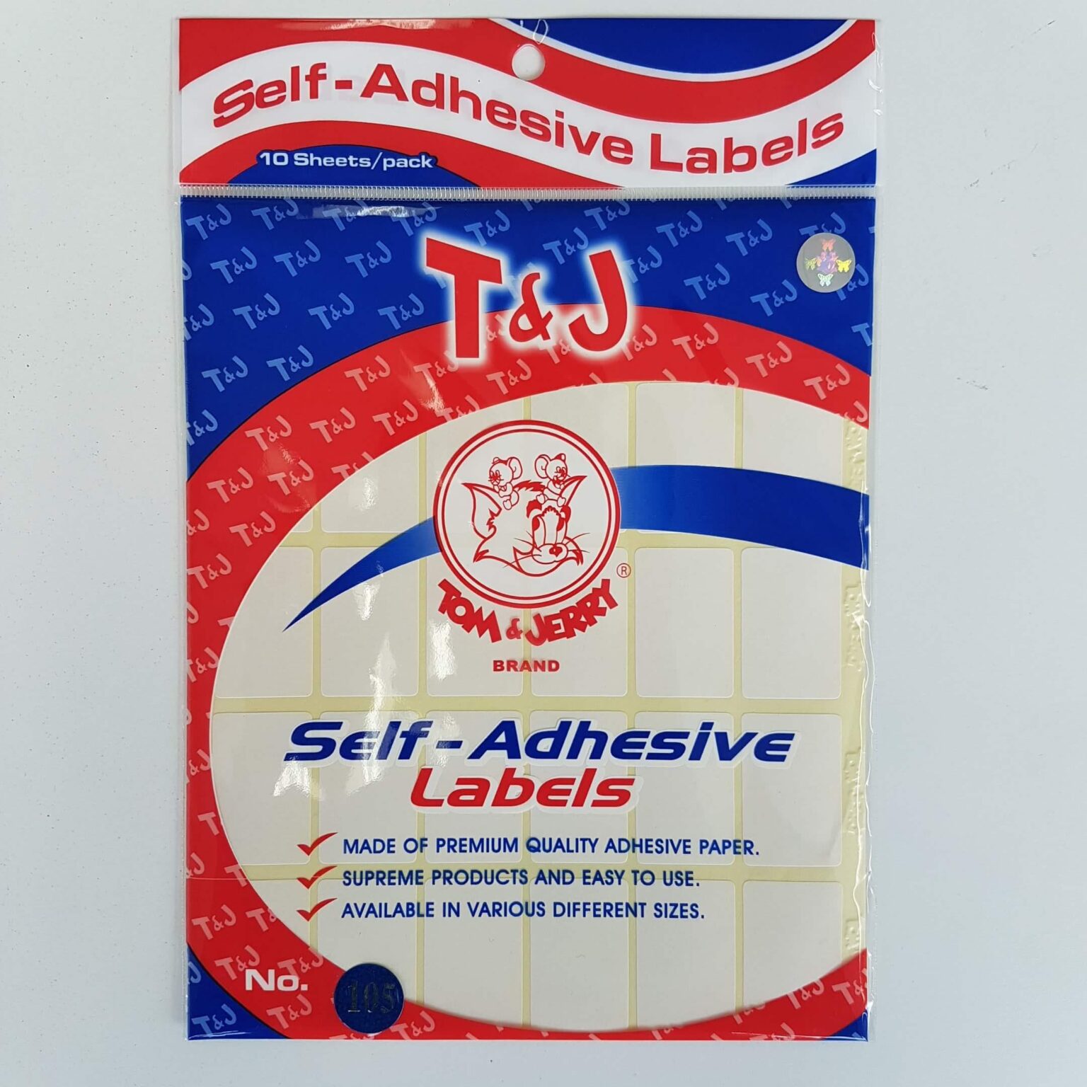 TJ Labels No. 108 — TJ Labels