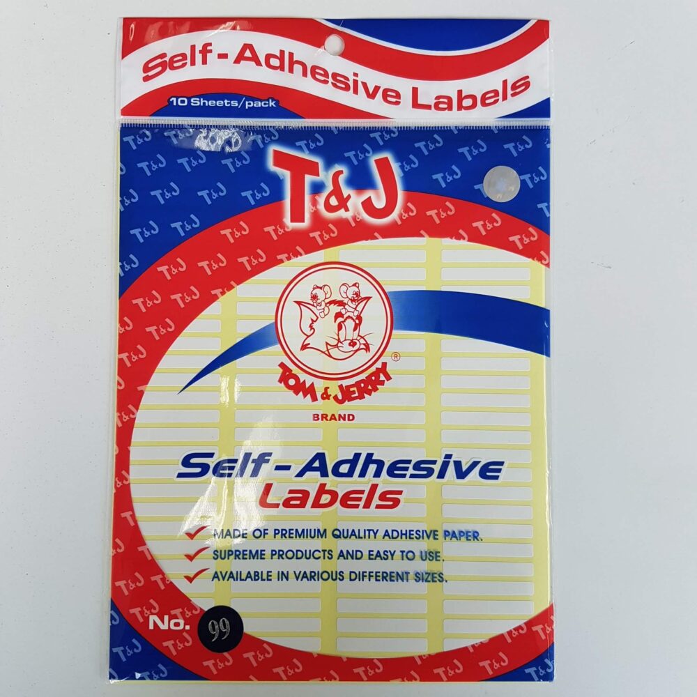 TJ Labels No. 99 — TJ Labels