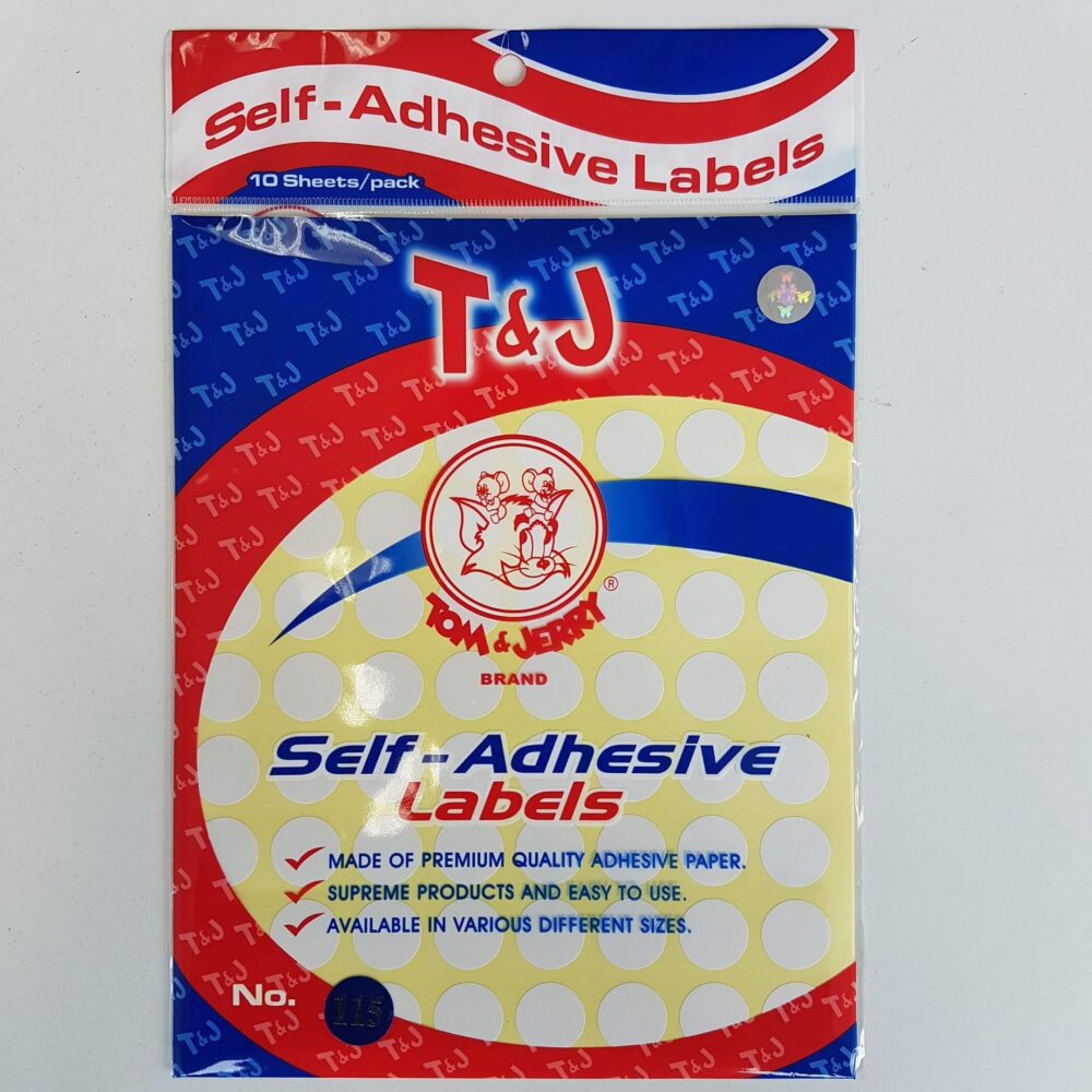 TJ Labels No. 116 — TJ Labels