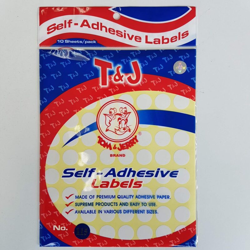 TJ Labels No. 116 — TJ Labels
