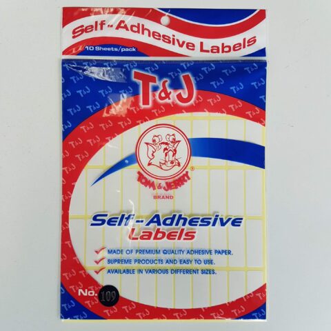 TJ Labels No. 109 — TJ Labels